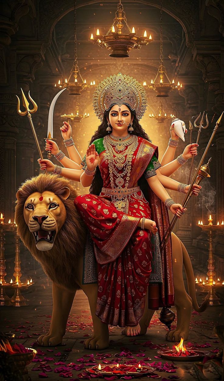 Durga Mata Chalisa in Hindi | Powerful Prayer of Maa Durga